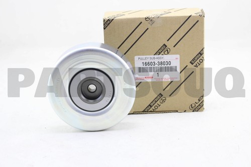 1660338030 Genuine Toyota PULLEY SUB-ASSY, IDLER, NO.1 16603-38030 | eBay