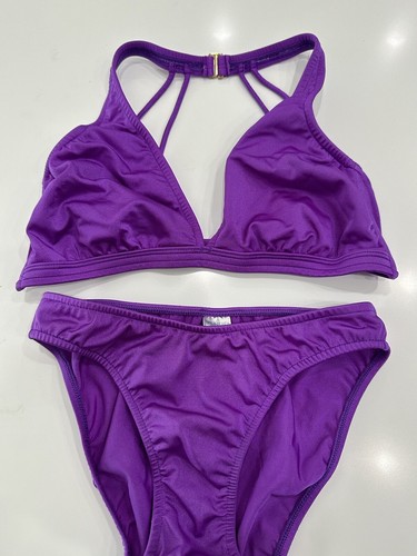 Venus Purple Athletic Bikini Top DD & Hipster Bottoms 4 Perfect Set | eBay