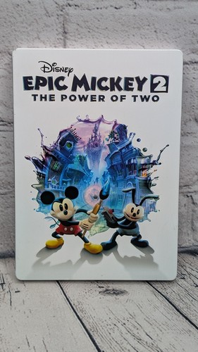 Nintendo Wii Game Case: Epic Mickey 2: The Power Of Two SteelBook ...
