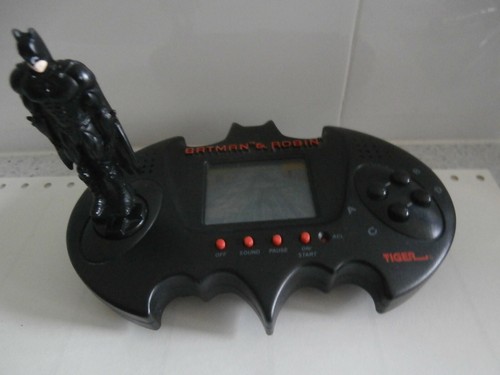 Rare Tiger / DC Comics Batman & Robin 1997 Vintage LCD Electronic Game ...