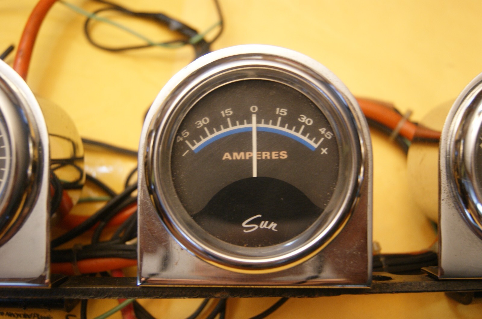 Set of 3 used SUN Vintage 2 5/8" Blueline Line Gauges - excellent NEW ...