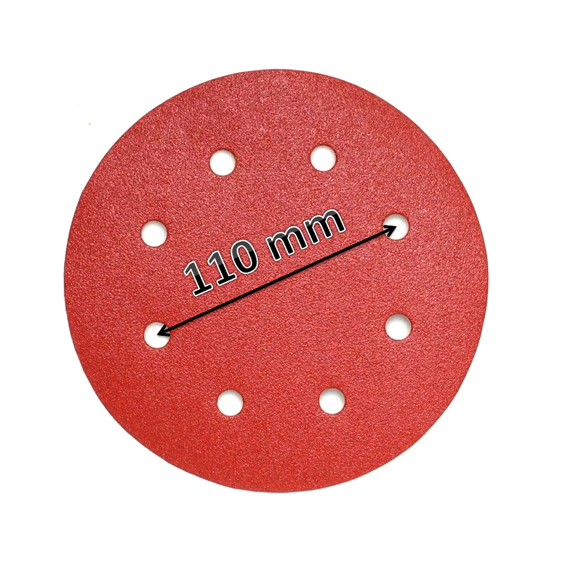 180mm 7 inch Sanding Discs 40 60 80 120 180 240 grit sandpaper pads uk ...