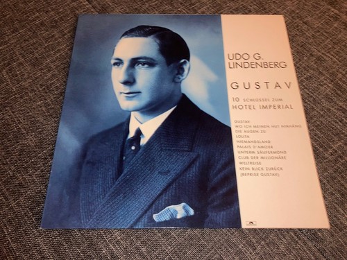 Udo G. Lindenberg CD GUSTAV © 1991 CD in Vinyl LP-Sleeve 10-track # 511 ...
