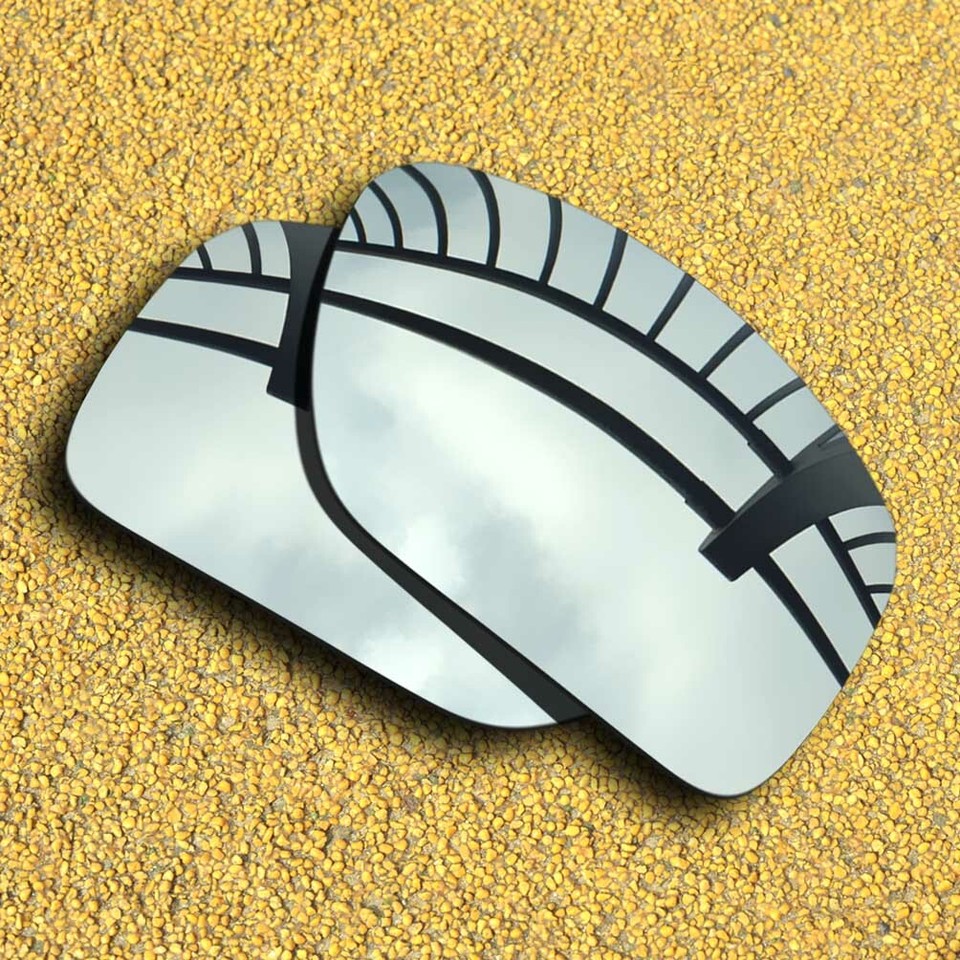 2 Pairs Polarized Lenses Replacement for-Costa Del Mar Rincon-Silver ...