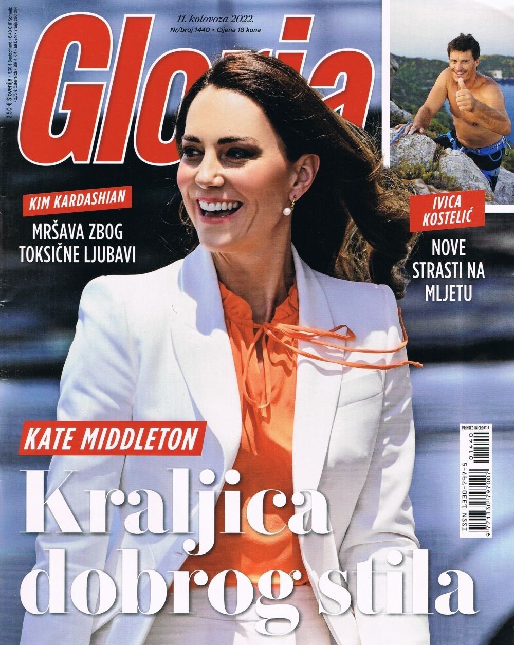 GLORIA #1440 2022 CROATIAN CELEBRITY MAGAZINE cover KATE MIDDLETON | eBay