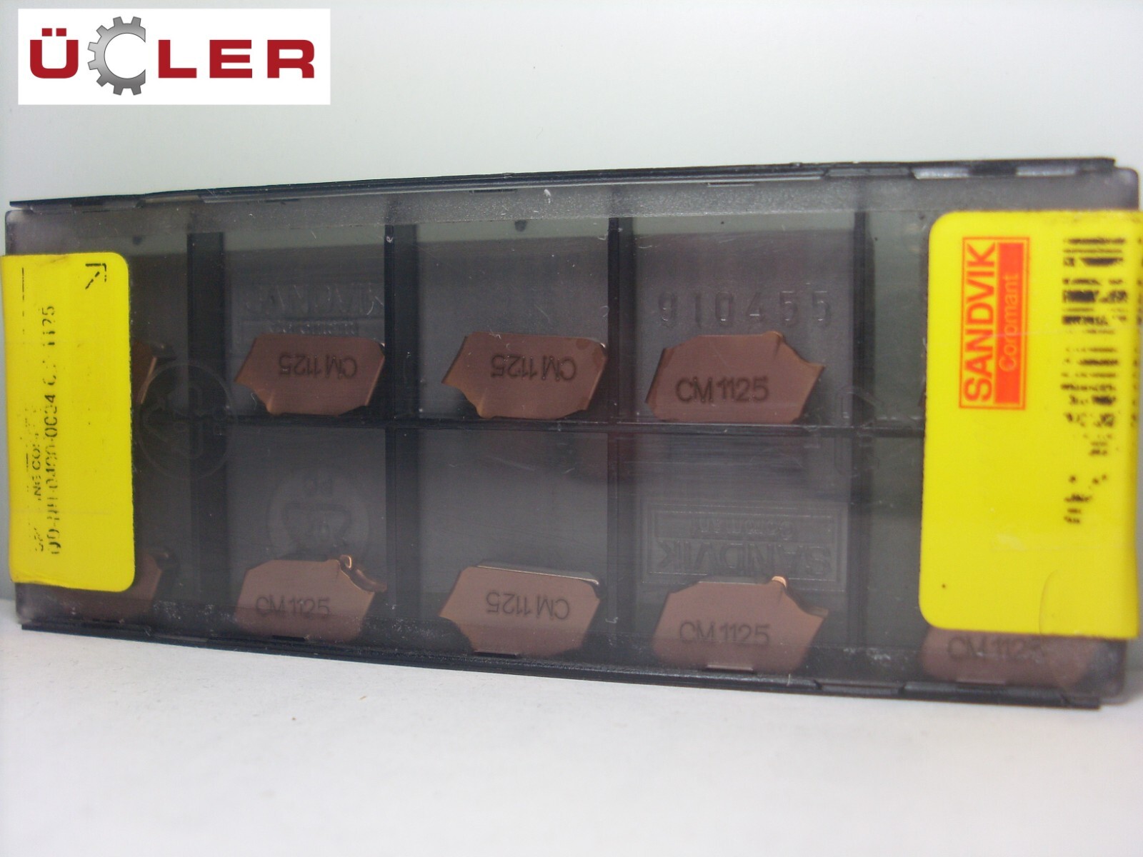 10 X SANDVIK QD NH-0400-0004-CM 1125 WENDESCHNEIDPLATTEN CARBIDE ...