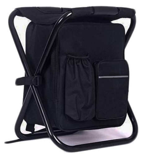 HANERDUN 3 in 1 Backpack Stool Cooler Chair Foldable Camping Fishing Stool Po... | eBay