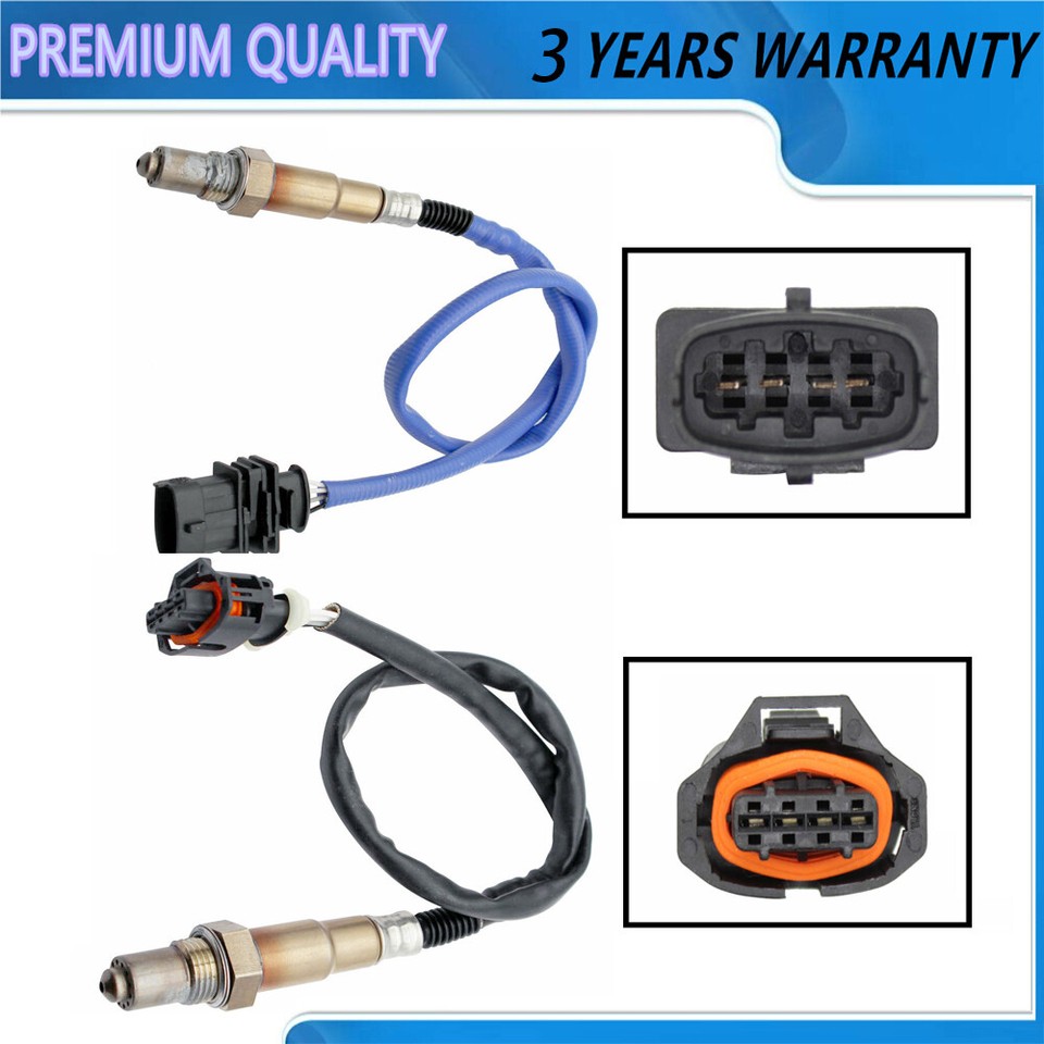 2Pcs Oxygen O2 02 Sensor Upstream& Downstream For 2011-2015 Chevrolet ...