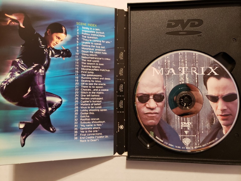 The Matrix DVD 1999 | eBay