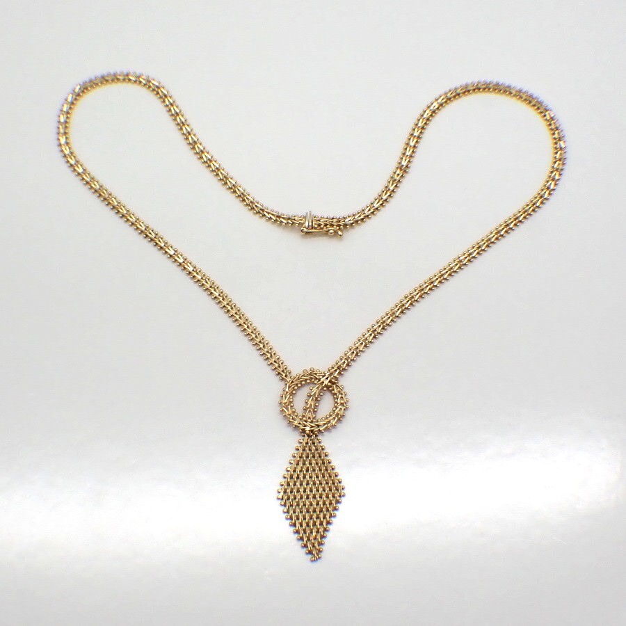 Snake Design Chain Necklace 14K Gold Mexico | eBay