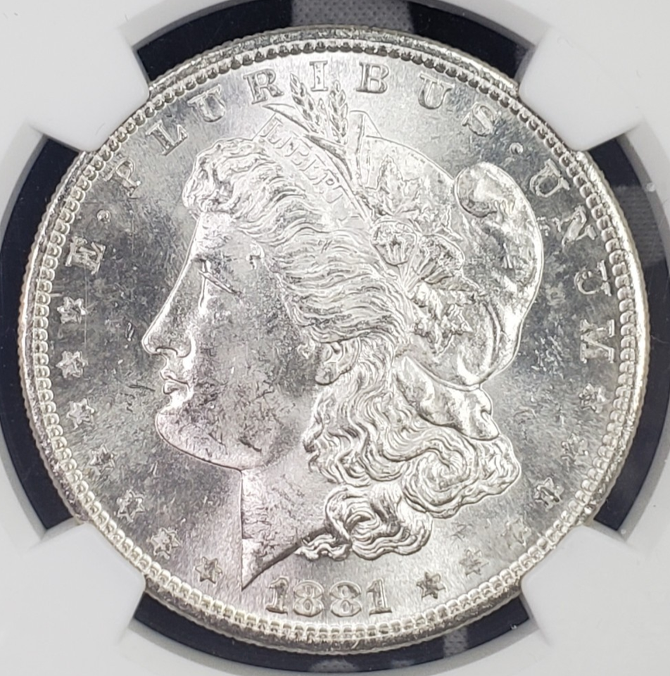 1881-S US Morgan Silver Dollar - NGC Graded MS 64+ 825-002 | eBay
