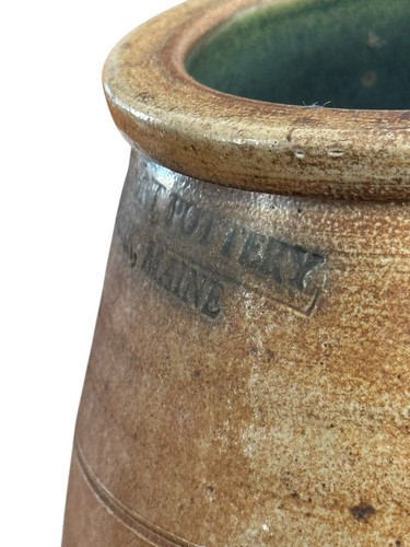 1987 Beaumont Pottery David Norman Stoneware Pitcher DN Cobalt Blue York Maine | eBay