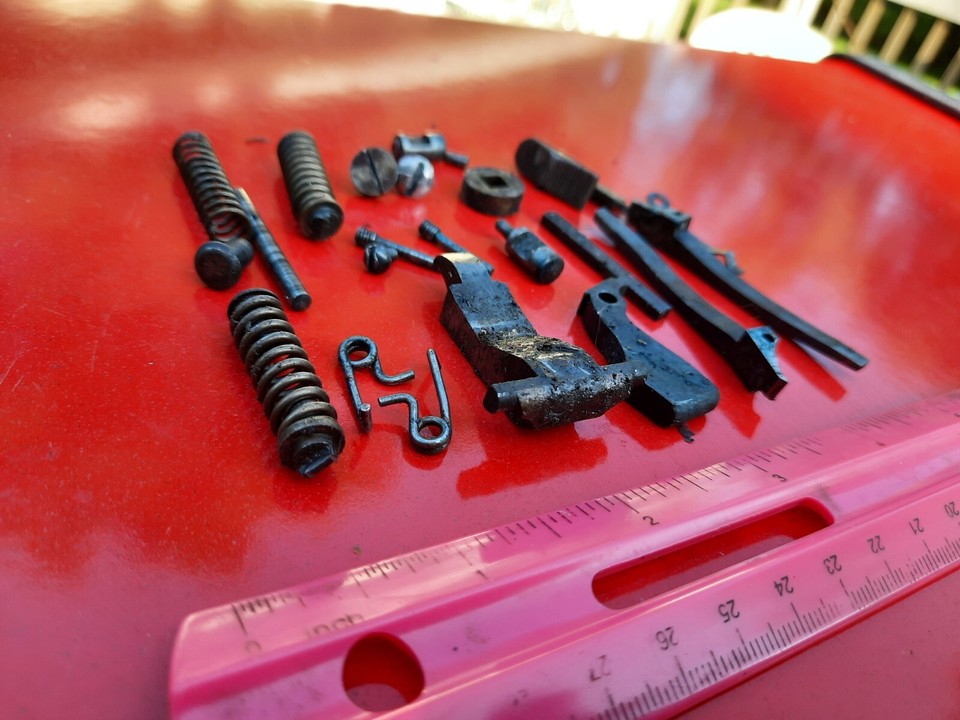 Hunter Arms Co The Fulton SXS Double Shotgun - Hammer, Springs, pins ...