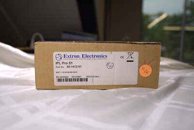 Extron IPL Pro S1 (60-1412-01) IP Link Pro Control Processor | eBay