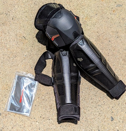 FOX Launch Launch Knee Shin Guard Armor and Pads MTB Medium /Larg | eBay