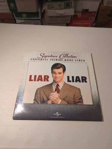 "Liar Liar" Signature Collection Laserdisc LD - Jim Carrey 96894330965 ...