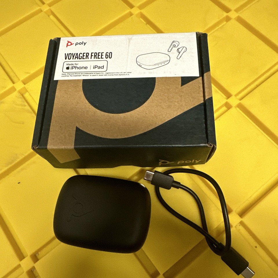Poly Voyager Free 60 True Wireless Earbuds (Plantronics) Noise ...