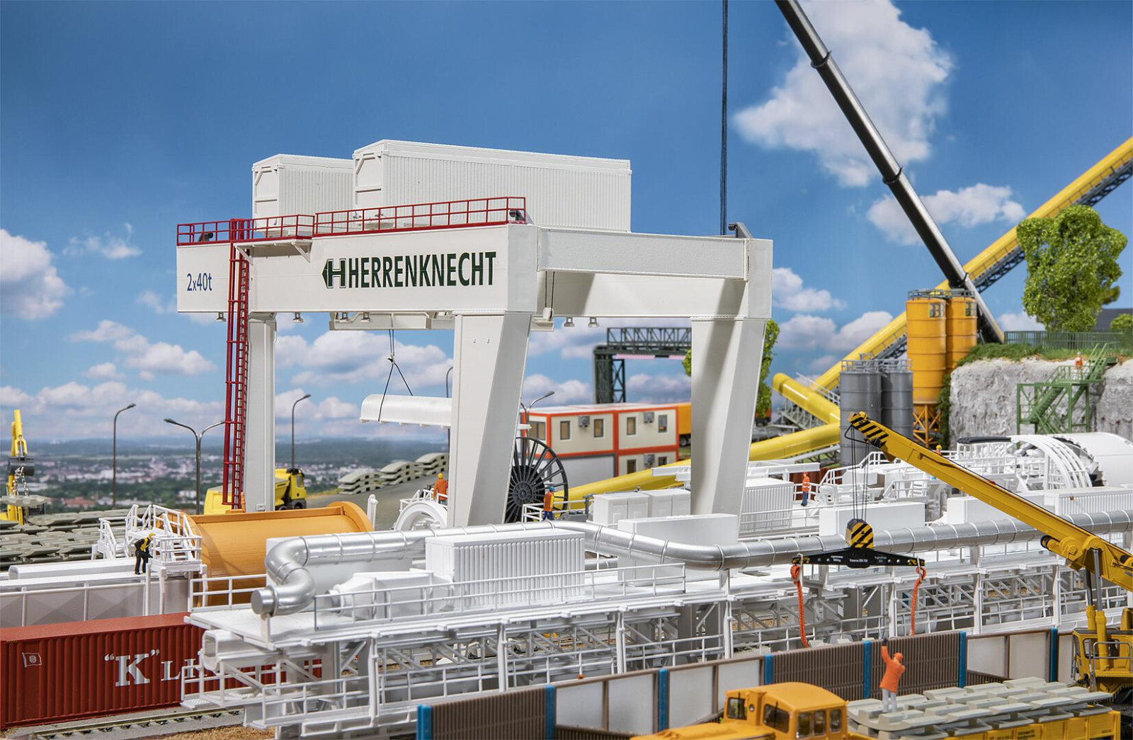 Faller 120292 HO scale 1:87 Kit of Large gantry crane - NEW | eBay