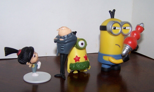 Despicable Me 2 Minion Surprise Mini Figures -Minions, Gru & Agnes lot ...