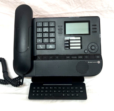 Alcatel Lucent 8029 Digital Office Phone w/ Keyboard & Handset; TESTED ...