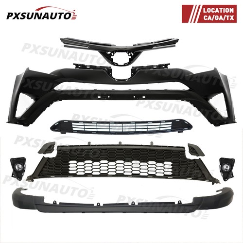For 2016 2017 2018 Toyota RAV4 Front Bumper Cover Grille Fog Light ...