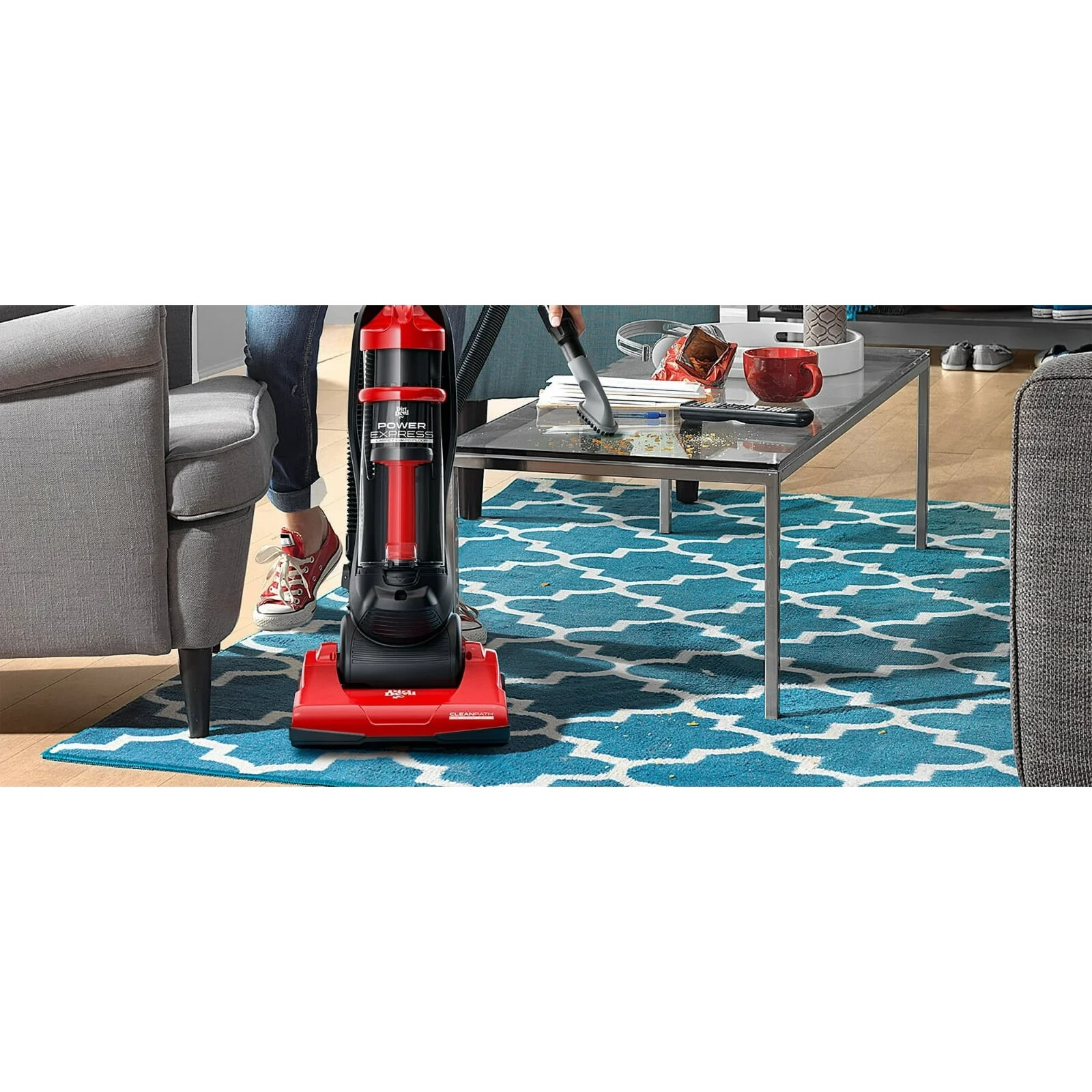 Dirt Devil Power Express Upright Bagless Vacuum, Red, UD20120 | eBay