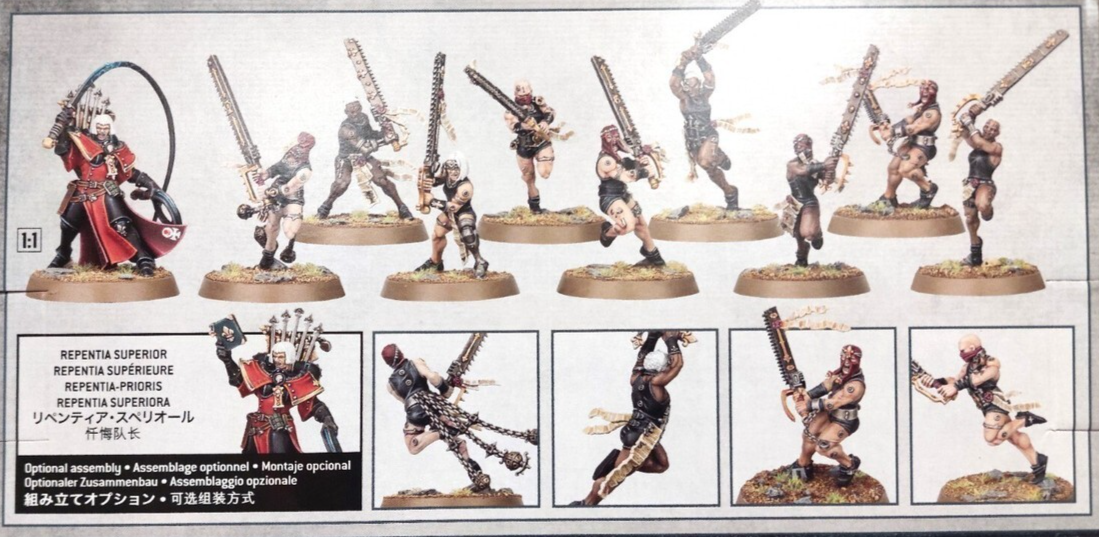 Warhammer 40k Adepta Sororitas Sisters of Battle Repentia Squad NEW NO ...