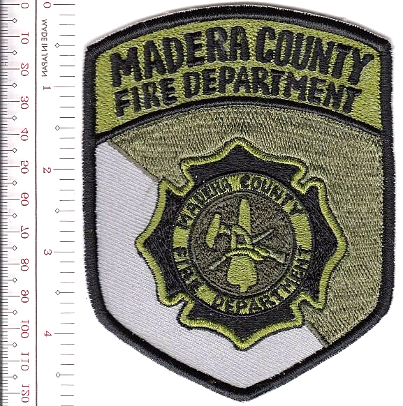Hot Shot Fire Crew California CDF Madera County Fire Dept grey vel NO ...