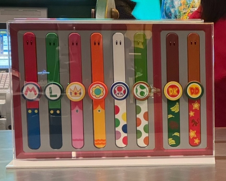 USJ Mario Power Up Band Complete 8 set Amiibo Super Nintendo World ...