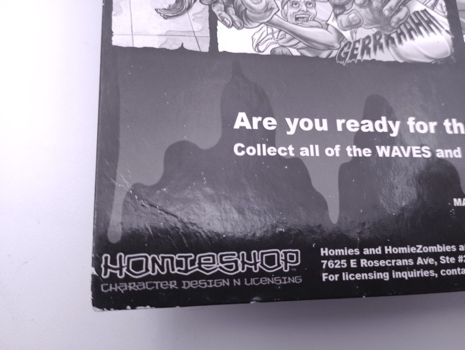 Homies Zombies (Wave 1) Mini Figures 8 Piece Complete Set - *READ ...