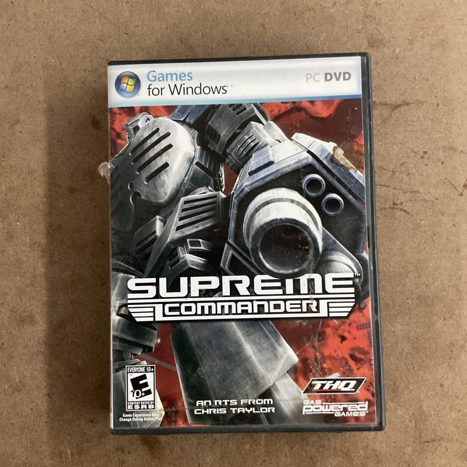 Supreme Commander PC Game, Complete, Windows | eBay