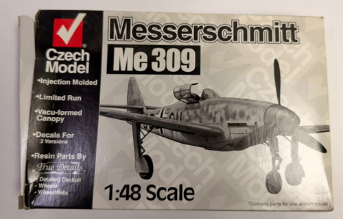 CZECH MODEL.4807.MESSERSCHMITT ME 309.1/48.ZG-SC | eBay