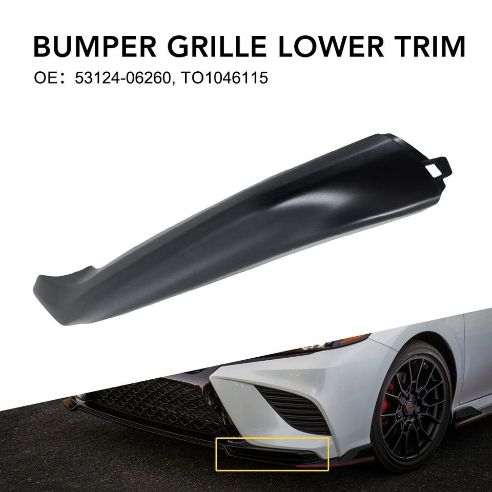 Front Left Side Bumper Cover Molding For 2021 2022 Toyota Camry SE ...