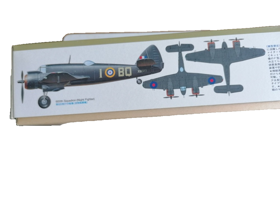 Tamiya Kit No. 61053 1:48 scale Bristol BeaufighterMk VI rare old 1997 ...