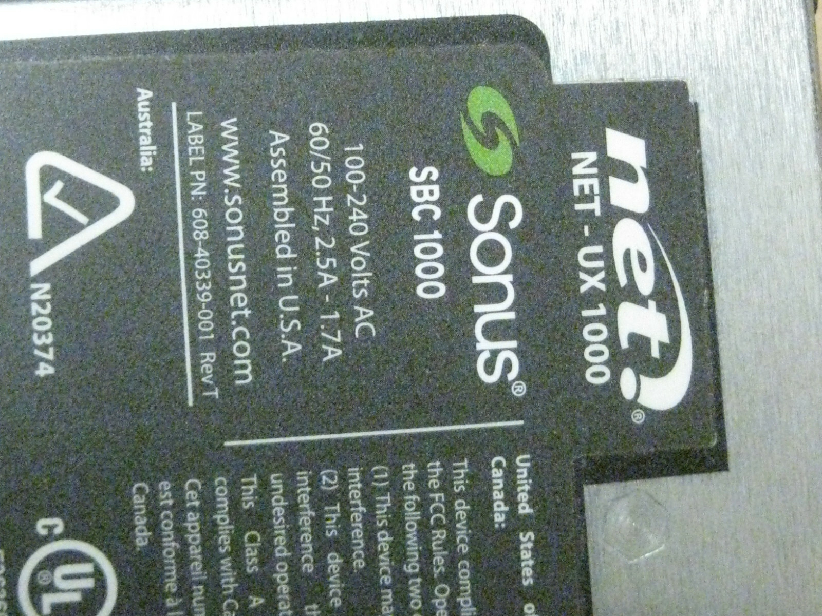 Sonus SBC 1000 Enterprise Session Controller | eBay