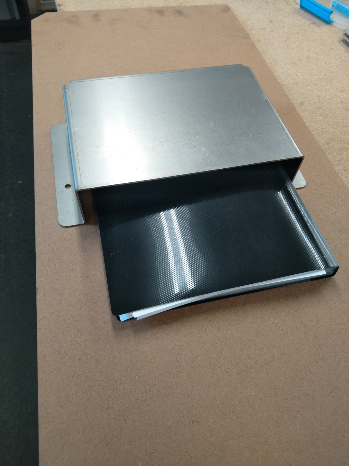 Steel Document Holder - for Van Racking Garage Workshop Paperwork ...