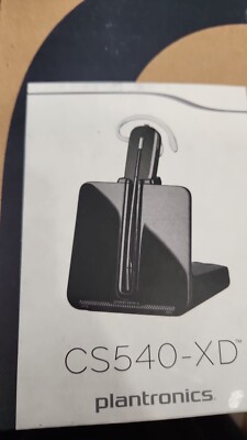 Plantronics CS540-XD Headband Wireless Headset - Black Open box | eBay