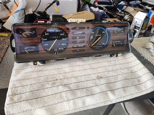 Commodore VB,VC,VH SL , SLE Instrument cluster with Vacuum Guage 6 ...