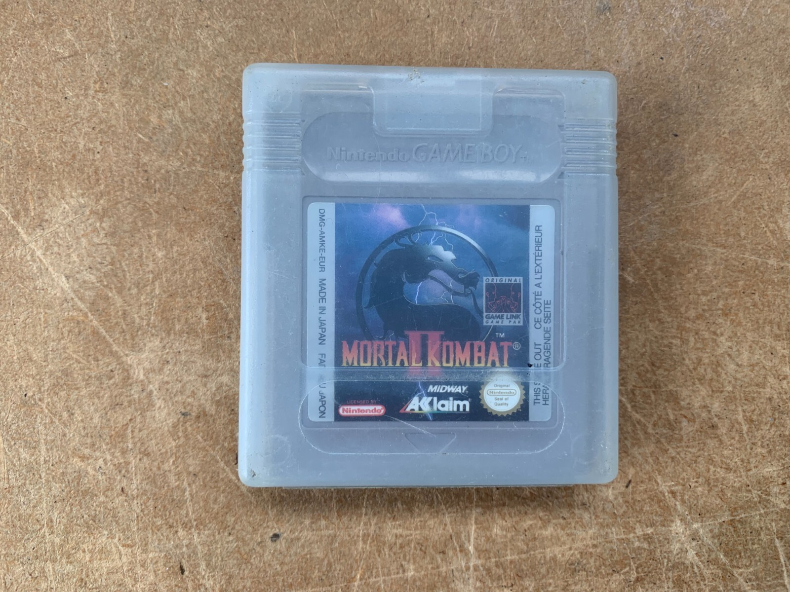 Mortal Kombat II Game Boy - Prix - Photo - Présentation