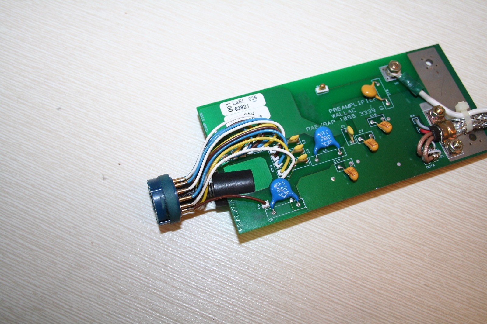 Hamamatsu Photomultiplier Tube Socket 12 pin, Wallac Rae 1055 PreAmp ...