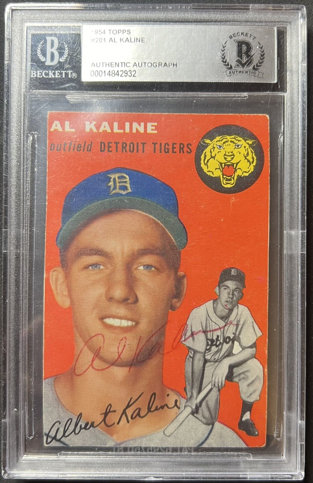 Al Kaline Autographed Memorabilia | Signed Photo, Jersey, Collectibles ...