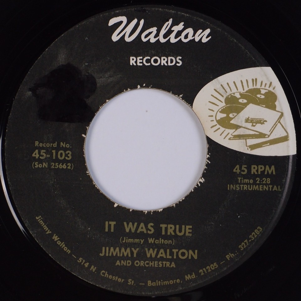 JIMMY WALTON: Chesapeake Girl WALTON USA Teen Baltimore 45 Rare HEAR | eBay