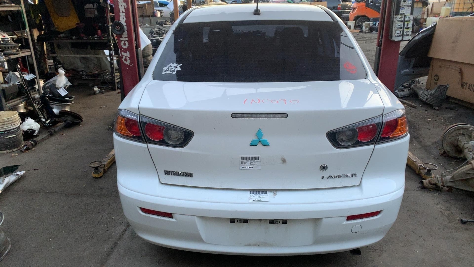 Mitsubishi Lancer ES 2.0L FWD White Trunk 2008-2017 OEM | eBay