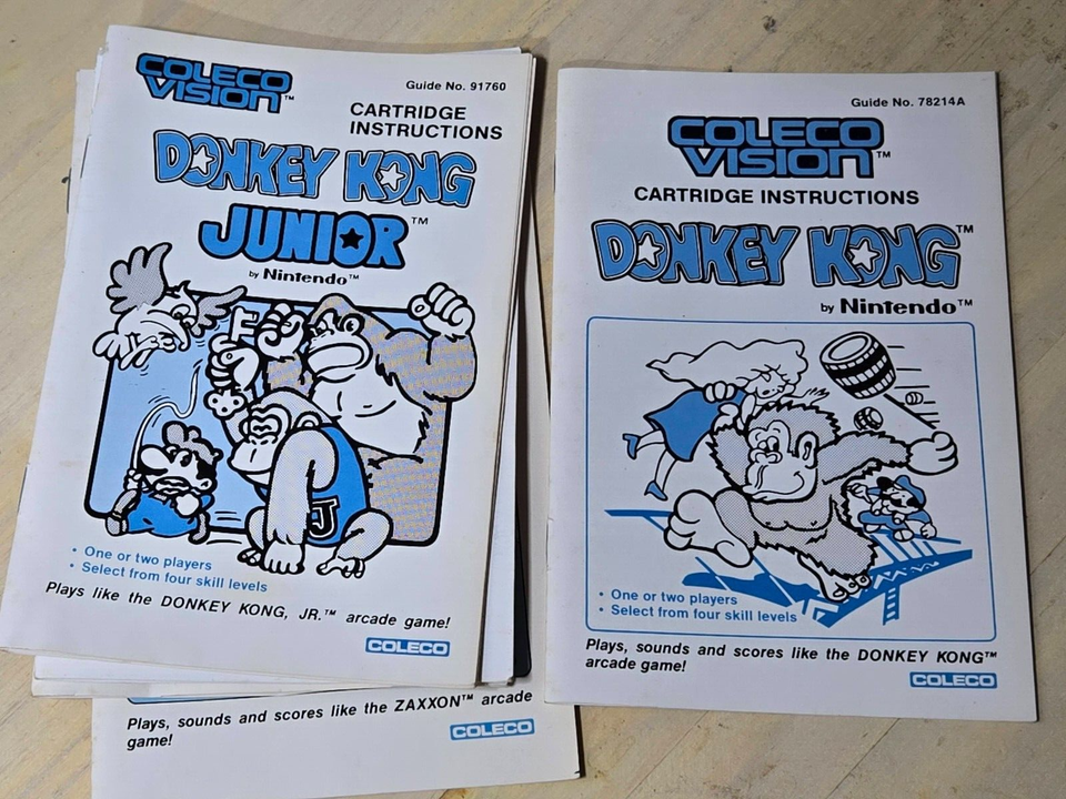 Venture Colecovision Video Games with Manual ~ Tested/Working Smurf ...