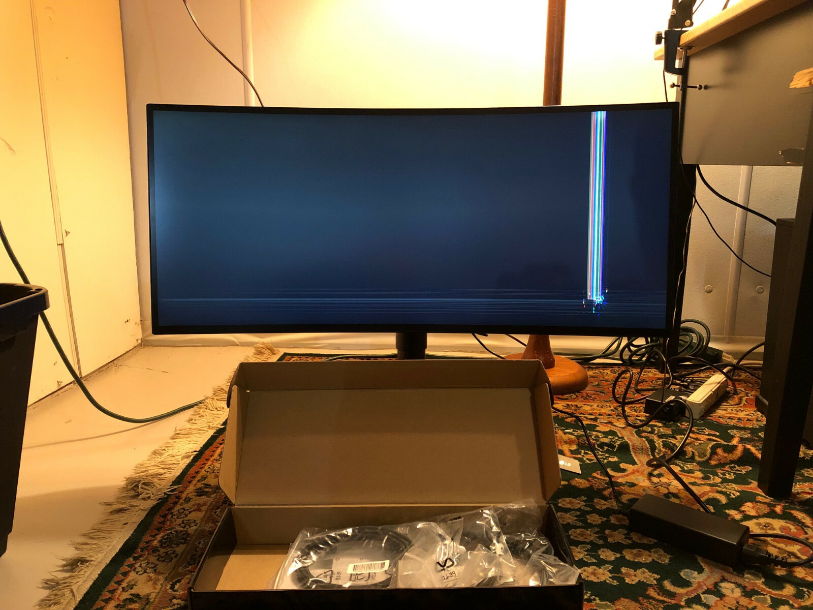 LG 34GK950G-B UltraGear 34" Curved G-Sync IPS Gaming Monitor - Black ...