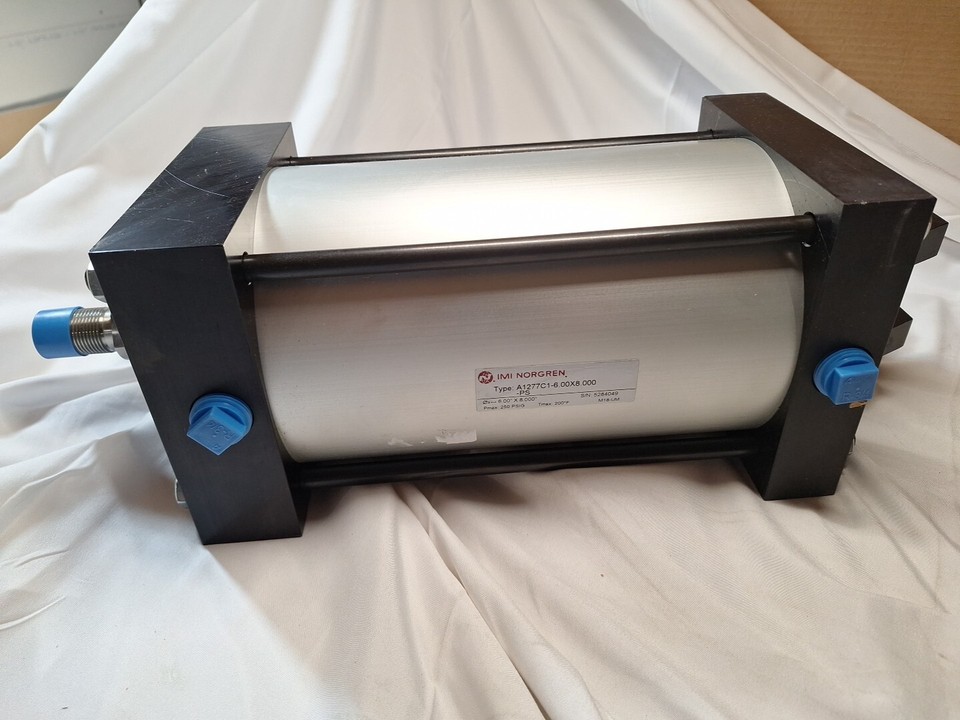 A1277C1PS-6.00X8.00 NORGREN Single Acting Air Cylinder: 6″ Bore, 8 ...
