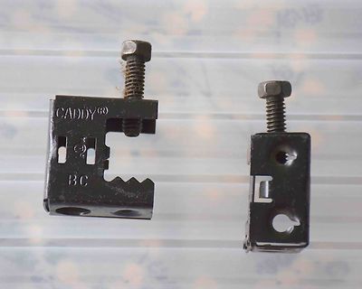 Caddy BC, Beam Clamp, Spring Steel, Conduit/Pipe/Threaded Rod 1/2 In ...