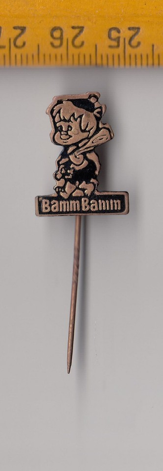 Original Vintage THE FLINTSTONES stick pins 1960s badge Cartoon Comic ...