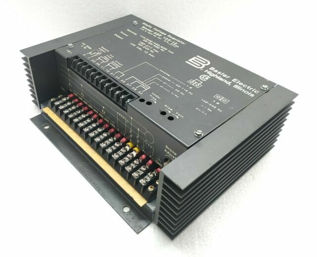 Basler Electric SSR 125-12 SVR Static Voltage Regulator P/N 9185900102 ...
