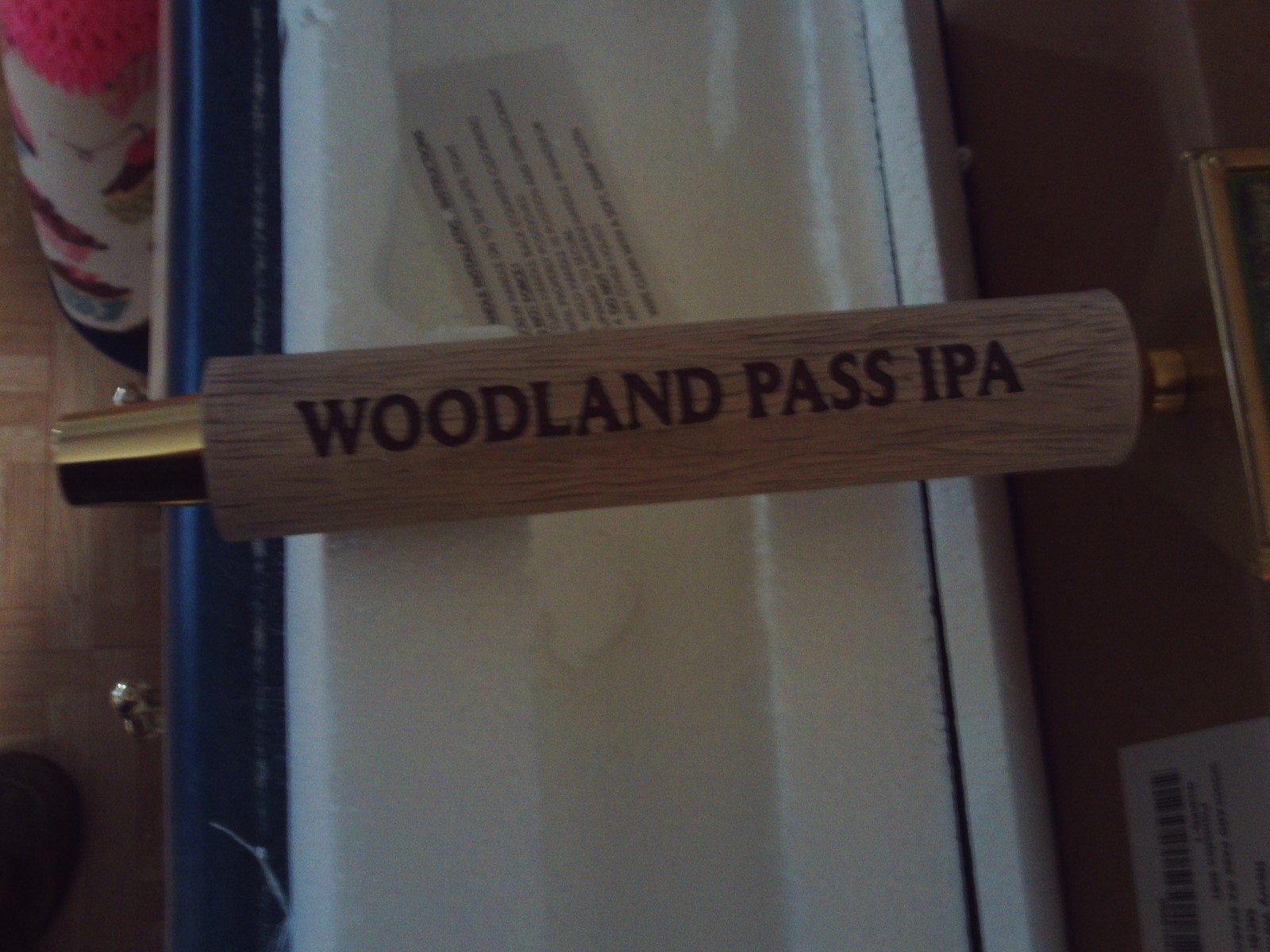 HENRY WEINHARDS IPA WOODLAND PASS BEER 13 INCH TAP HANDLE BRAND NEW IN ...